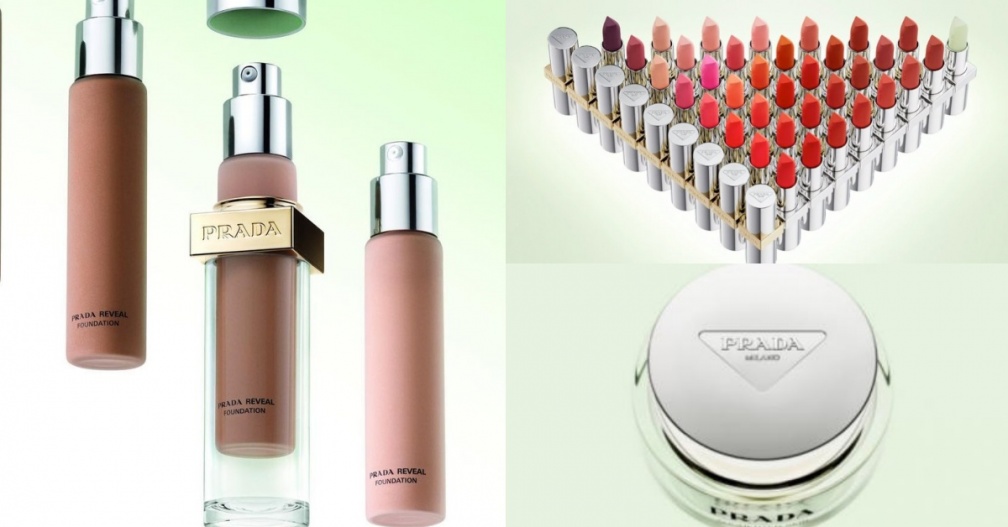 Prada美妝保養新品開賣日＆價格搶先看！唇膏、粉底液、乳霜點綴三角Logo太夢幻|女人我最大