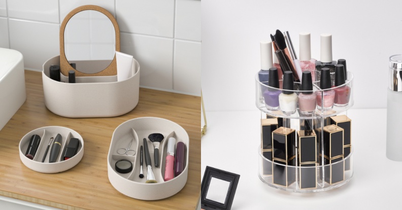 「IKEA美妝收納神器TOP7」推薦！大家都在用的「口紅之家、伸縮盒」輕鬆打造化妝區|女人我最大