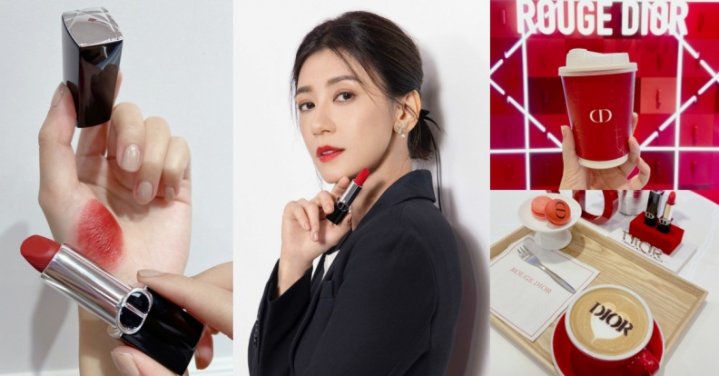DIOR藍星唇膏首創雙主題快閃！賈靜雯、王淨、林弈嵐現身最潮《藍星時尚咖啡館》|女人我最大