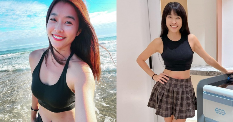 44歲小嫻一個月腰圍爆減8公分，比20歲還細！曝做「這件事」＝2萬下仰臥起坐|女人我最大