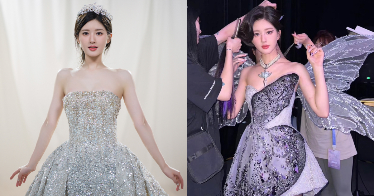 趙露思25歲生日會「11套造型」曝光！48kg「水鑽禮服」比本人還重，首度挑戰「女團風」美到窒息|女人我最大