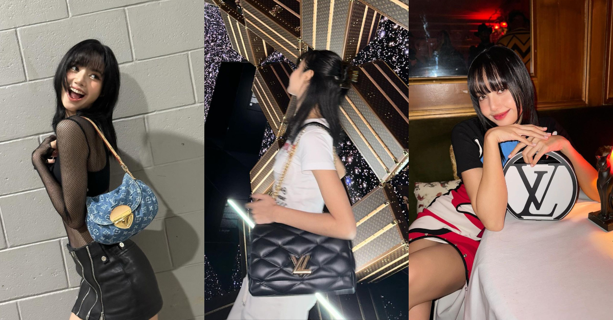 Lisa近期愛包全是LV！盤點3－4月IG出鏡7款LV，Nano Speedy「1招」揹出霸氣感|女人我最大