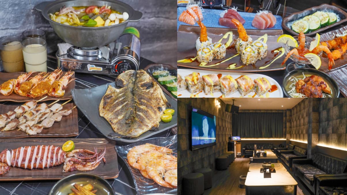 高雄吃到飽推薦！「這間串燒」日本料理：菜單消費方式、KTV包廂歡唱|食尚玩家