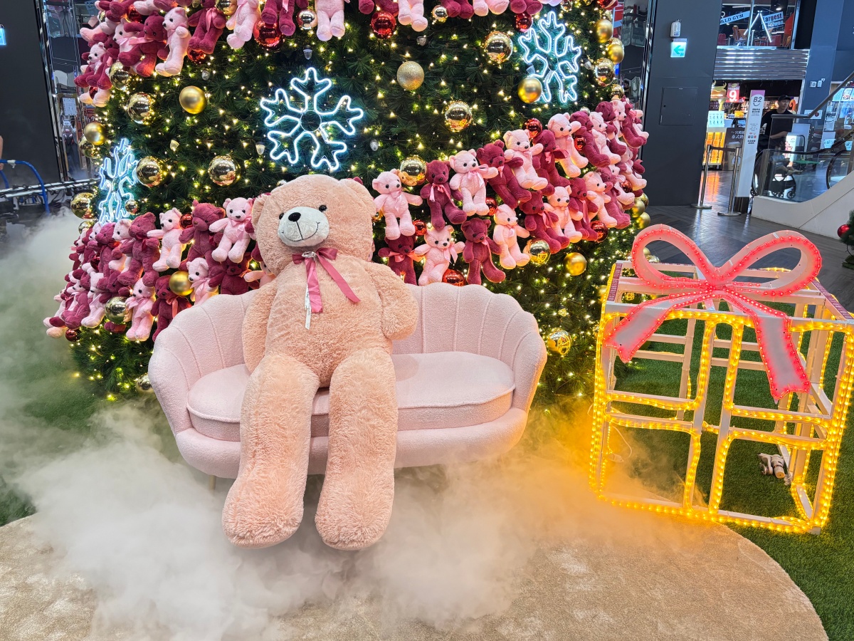 2025台茂購物中心聖誕節！500隻小熊聖誕樹，活動、打卡點一次看|食尚玩家