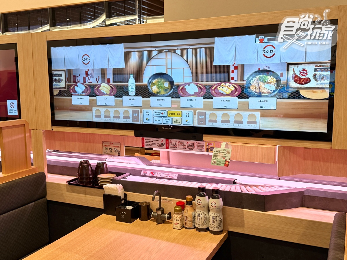 「壽司郎微風南山店」1/26開幕！首度導入巨型螢幕，優惠、特色一次看|食尚玩家