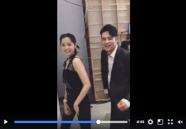 歐陽娜娜抖香肩跳舞！ "臨時被CUE"反應超萌│TVBS新聞網