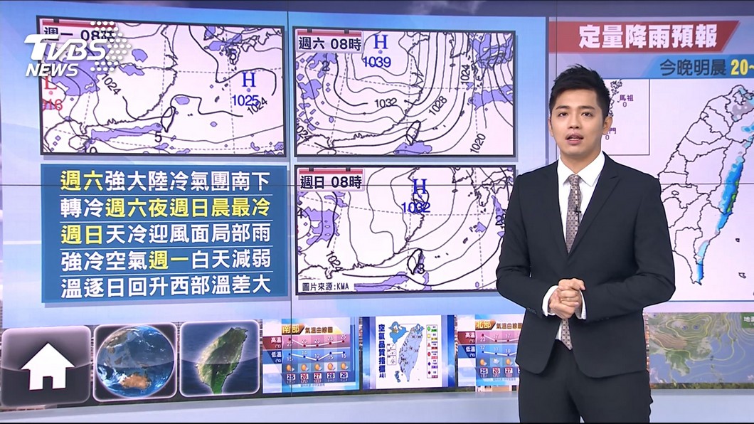學測首日「早起冷」 深夜「強冷氣團」再來明探10度│TVBS新聞網