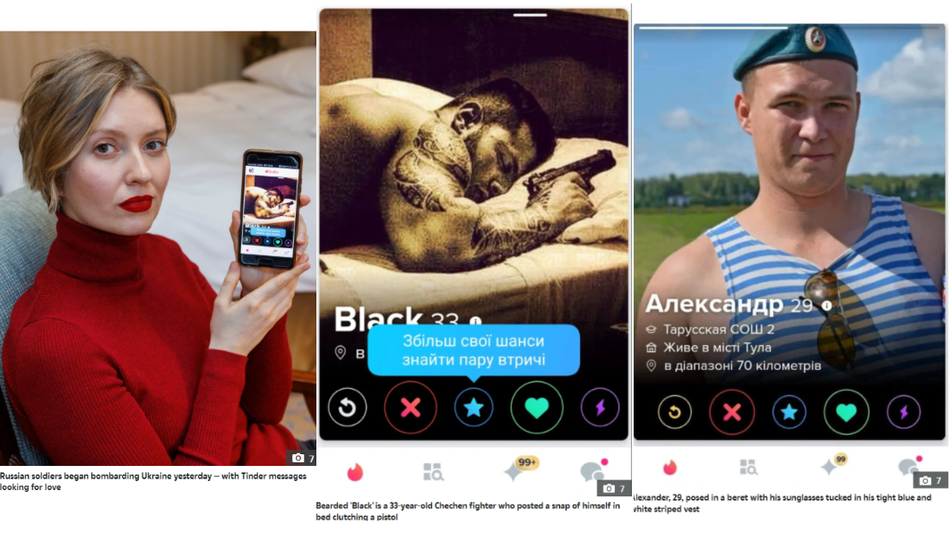 戰爭也要約？烏克蘭妹滑Tinder 見肌肉俄軍性感照│TVBS新聞網
