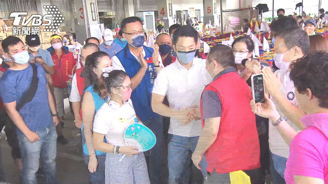 變參選人後首赴「環南」 陳時中：我心沒變│TVBS新聞網