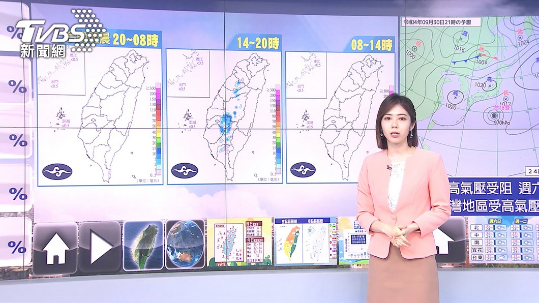 脫離颱風活躍期！ 周末晴朗穩定下周三變天│TVBS新聞網