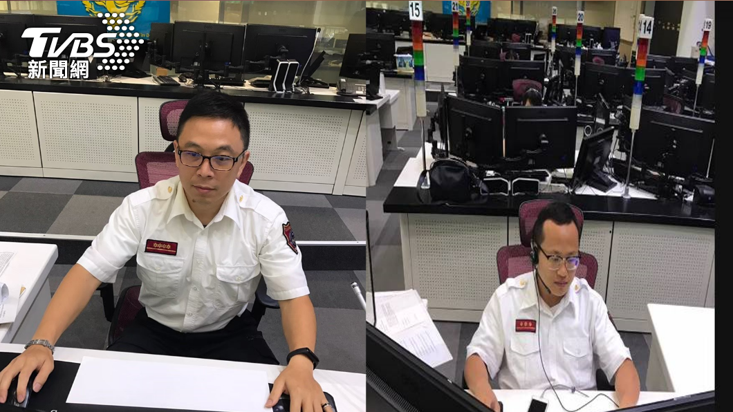 別怕我教你！淡水公寓竄火舌 119線上指導老夫婦脫困│TVBS新聞網