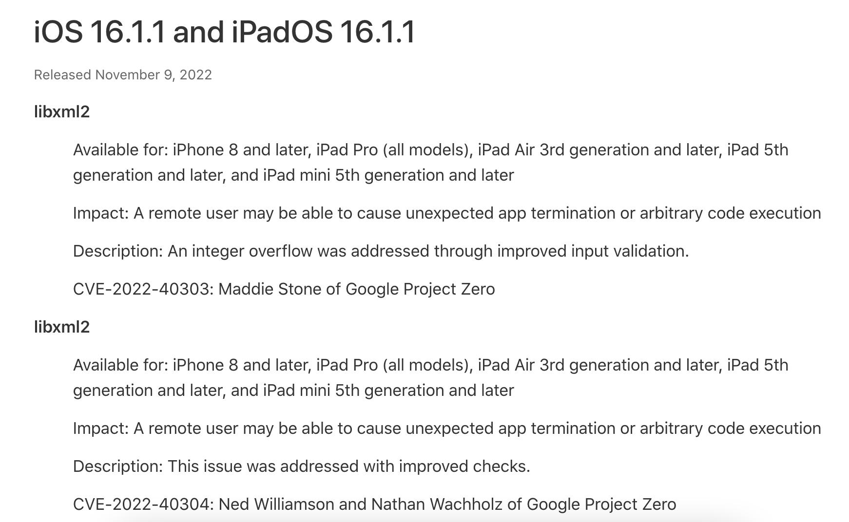 趕快更新！蘋果發布iOS 16.1.1 修正錯誤及安全漏洞│TVBS新聞網