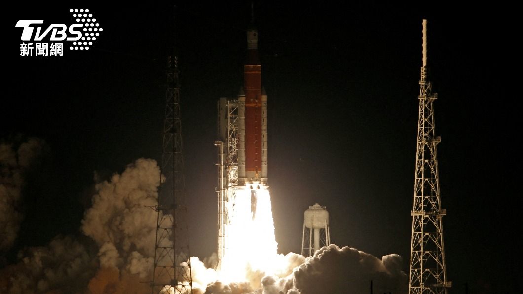 圖輯／阿提米斯1號發射成功 NASA睽違50年重返月球│TVBS新聞網