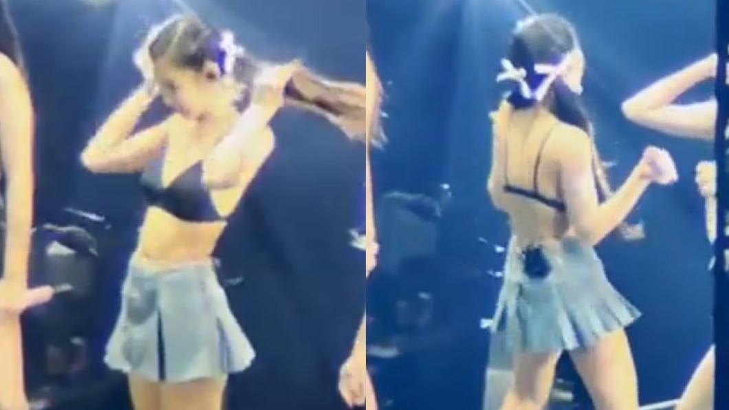 Jennie台上「12秒脫到剩bra」！法國第一夫人竟全程直擊│BLACKPINK在│法國巴黎│胸罩│TVBS新聞網