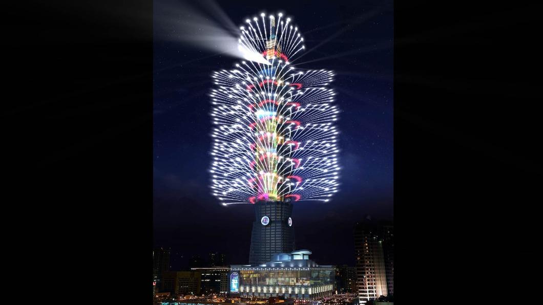 101跨年煙火動畫曝！3百秒藏生命樹、笑臉 首創360度高空雷射│TVBS新聞網