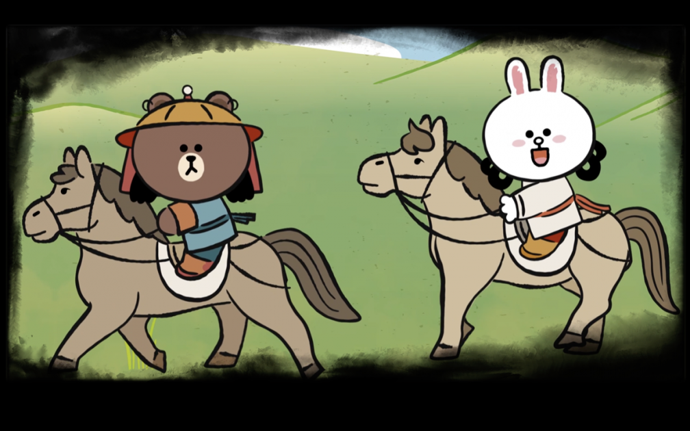 穿越千年譜戀曲！ LINE攜手故宮推「AR繪本」超浪漫│TVBS新聞網