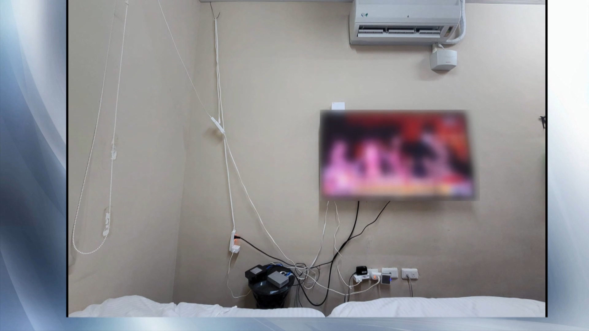 安全嗎？花3800住宿慶生 「電線」懸空打結│TVBS新聞網