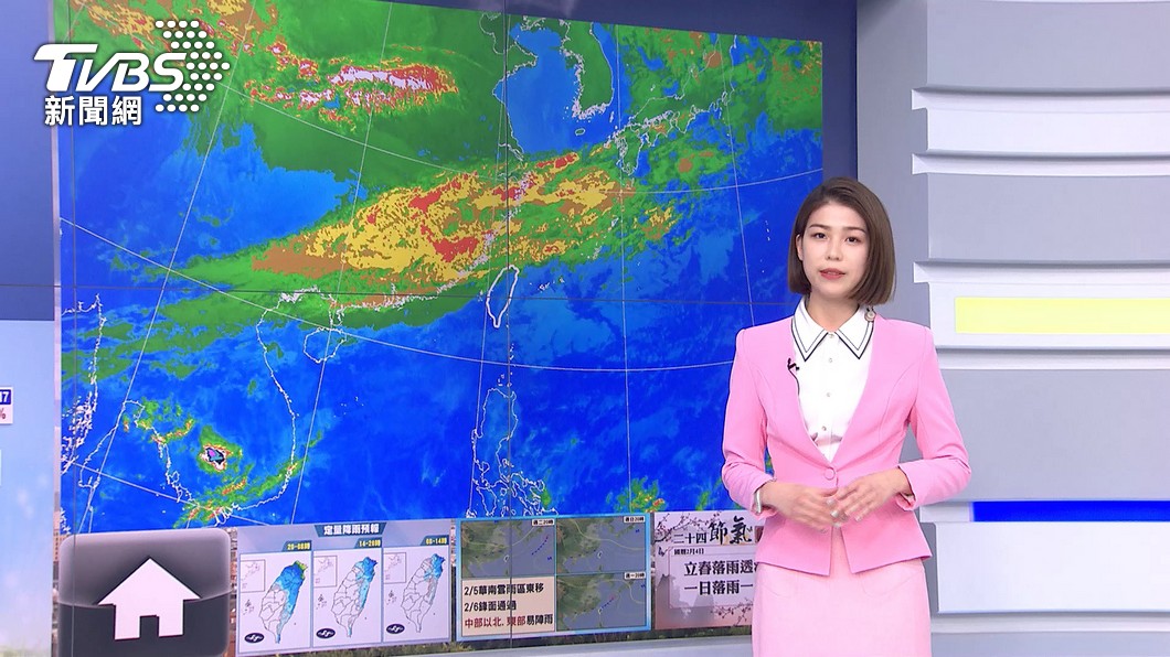 補班日中部以北都有雨！ 明元宵恐「雨中賞花燈」│TVBS新聞網