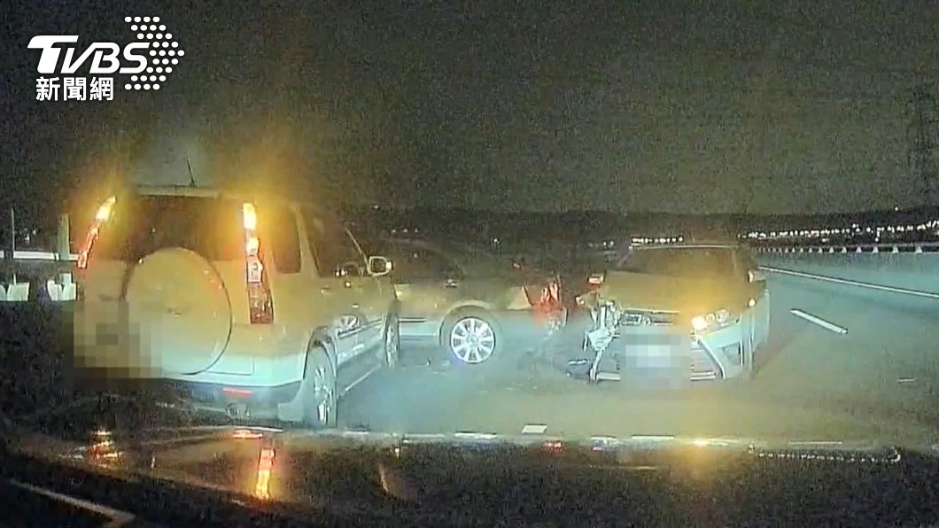 摸黑上路！國一北上191.7K 100公尺內3車禍6傷│TVBS新聞網