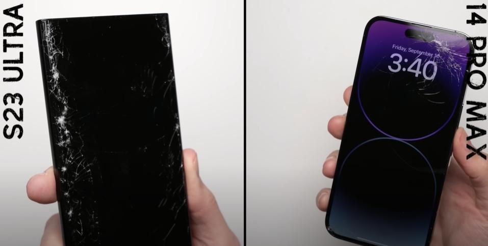 iPhone 14 Pro可拿裸機？國外測試曝殘酷真相│iPhone 14 Pro Max│三星│S23 Ultra│TVBS新聞網