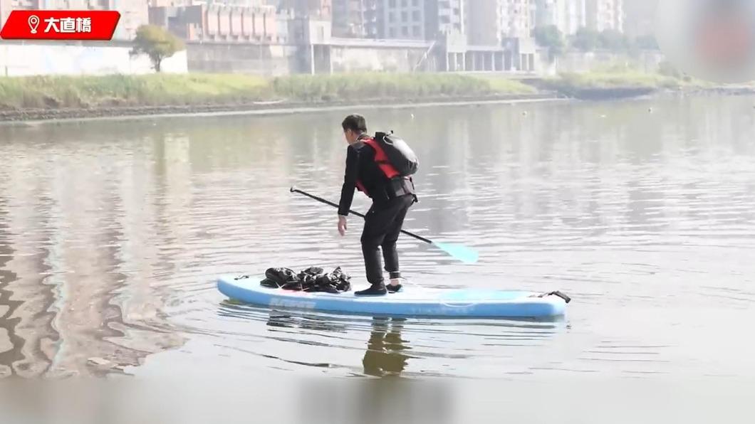走水路「划SUP渡河」上班 呱吉實測：40分到內科│TVBS新聞網