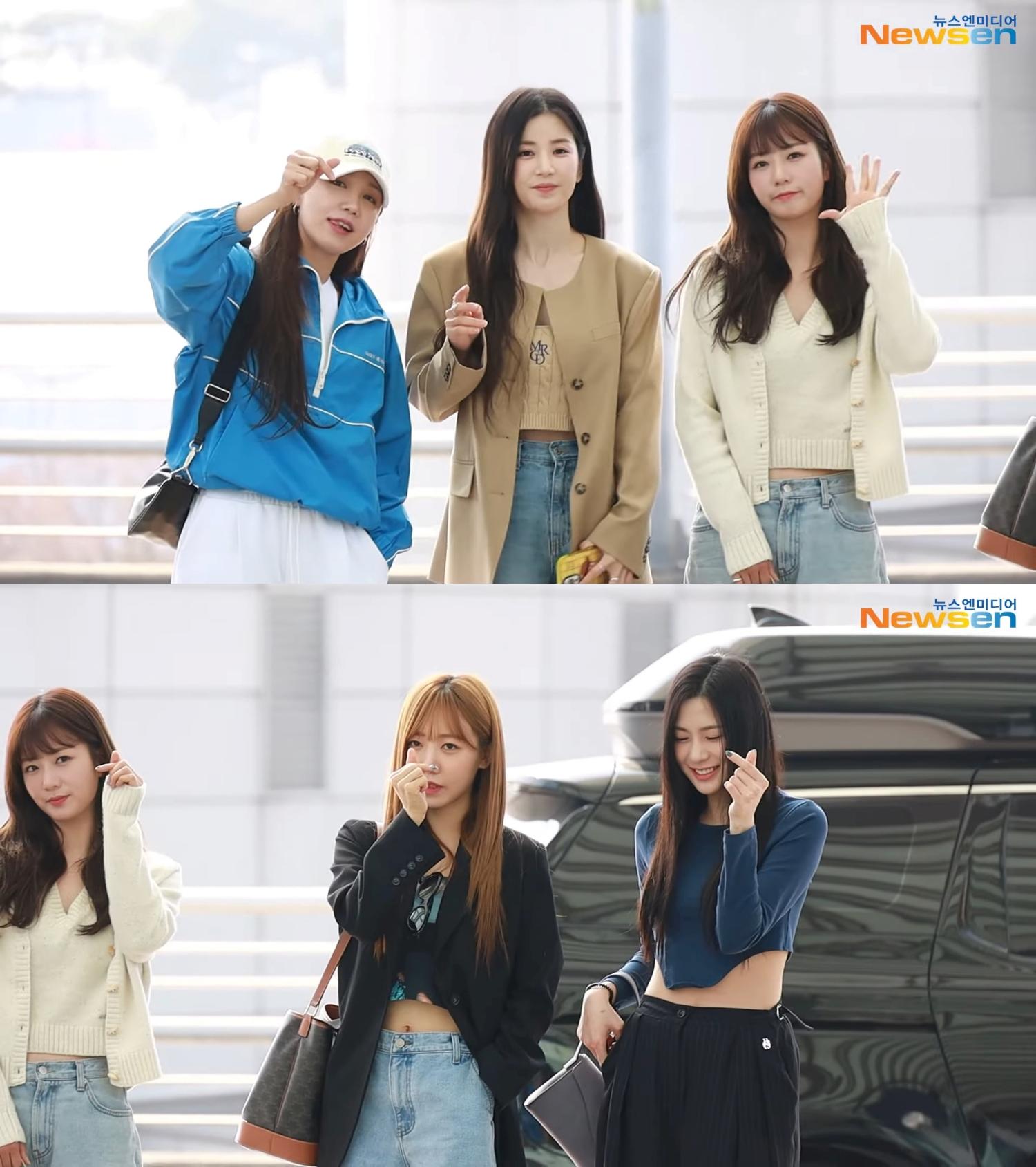 直擊／韓團Apink抵台親切說HI 吳夏榮收粉絲禮還喊「我記得你」│TVBS新聞網