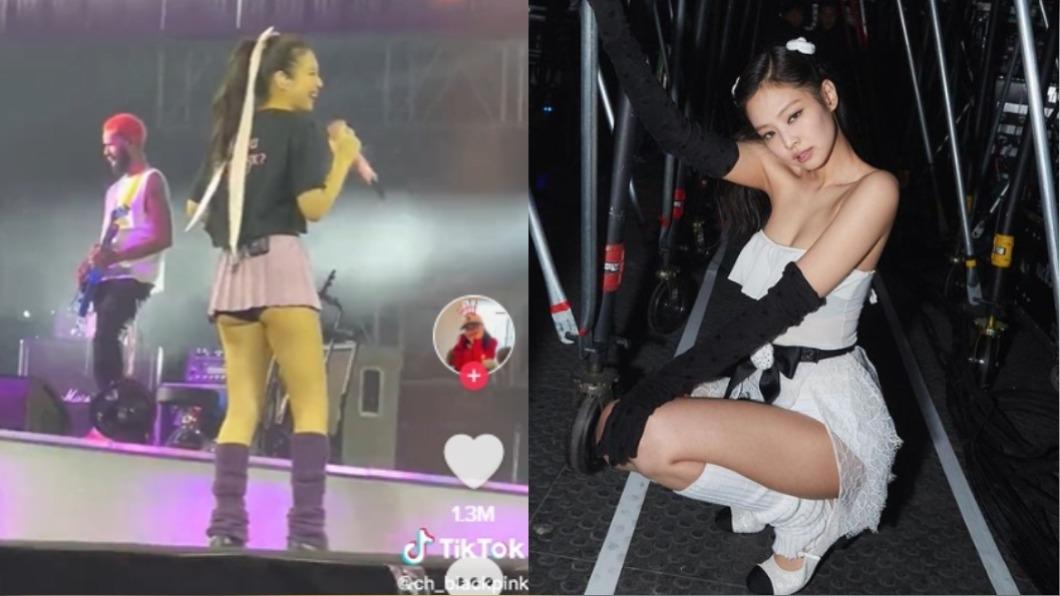走光穿搭惹議！Jennie演唱會露臀遭諷：像「那種演員」│TVBS新聞網