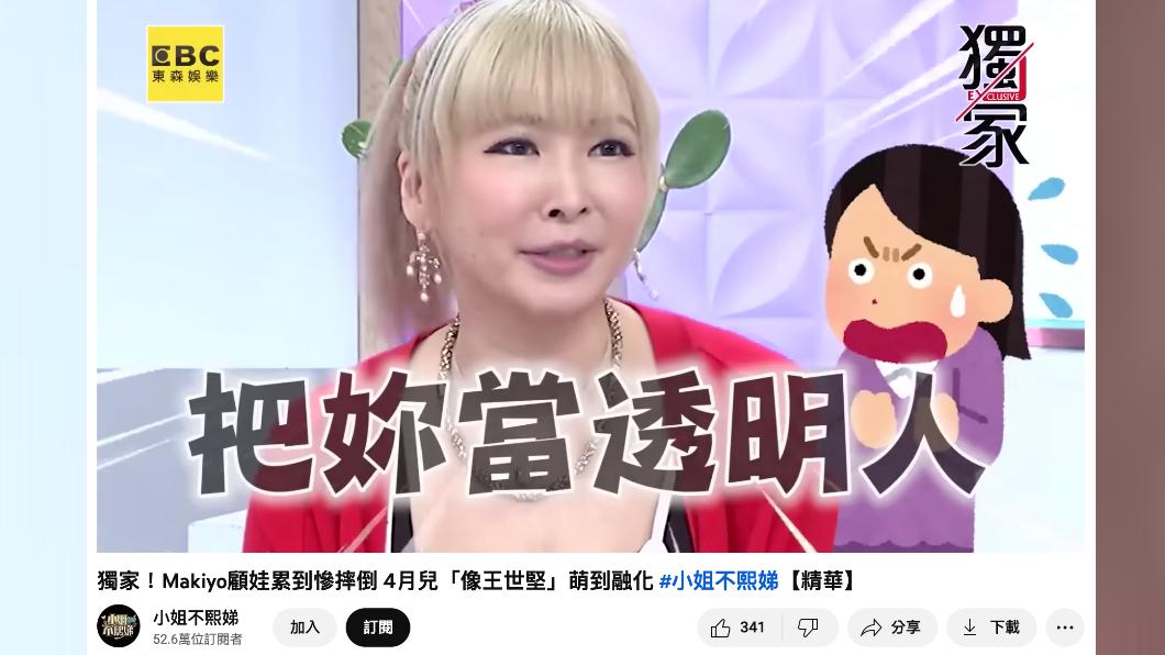 Makiyo曾自爆產後被當「透明人」 當媽第5天為老公氣瘋│TVBS新聞網