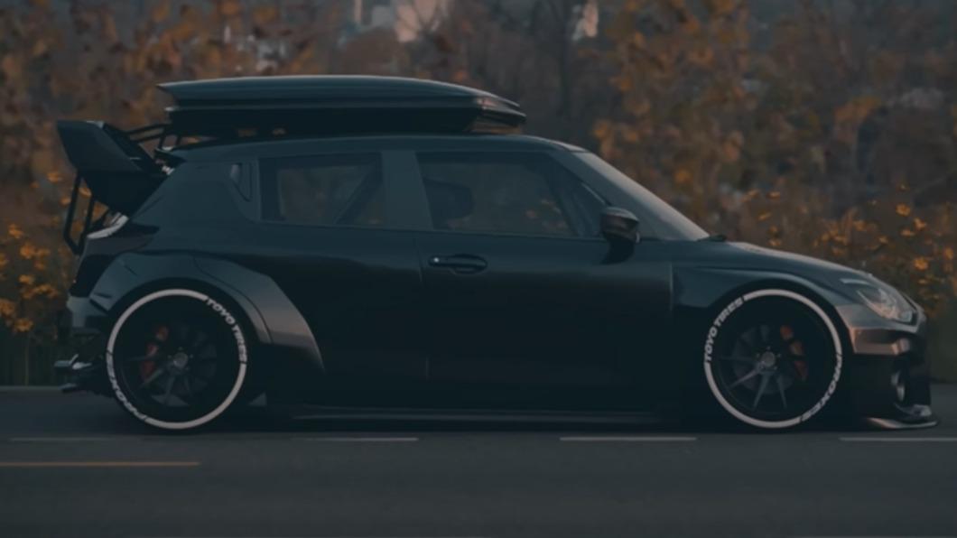 背影太美！Suzuki Swift改「後置雙渦輪引擎」影片曝│TVBS新聞網