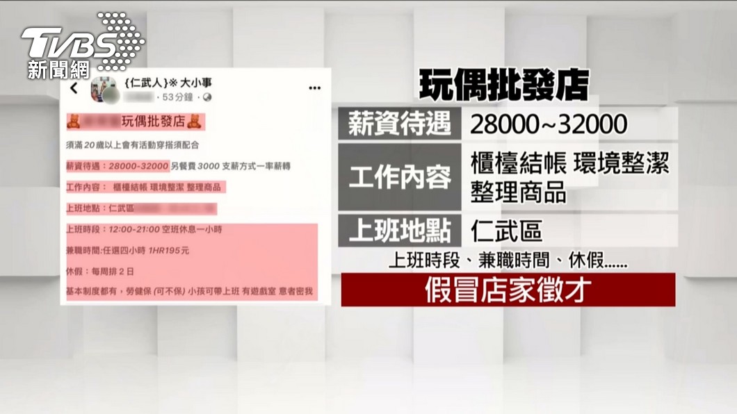 求職注意！臉書徵才文竟是「盜用店家資訊」騙個資、帳戶│TVBS新聞網