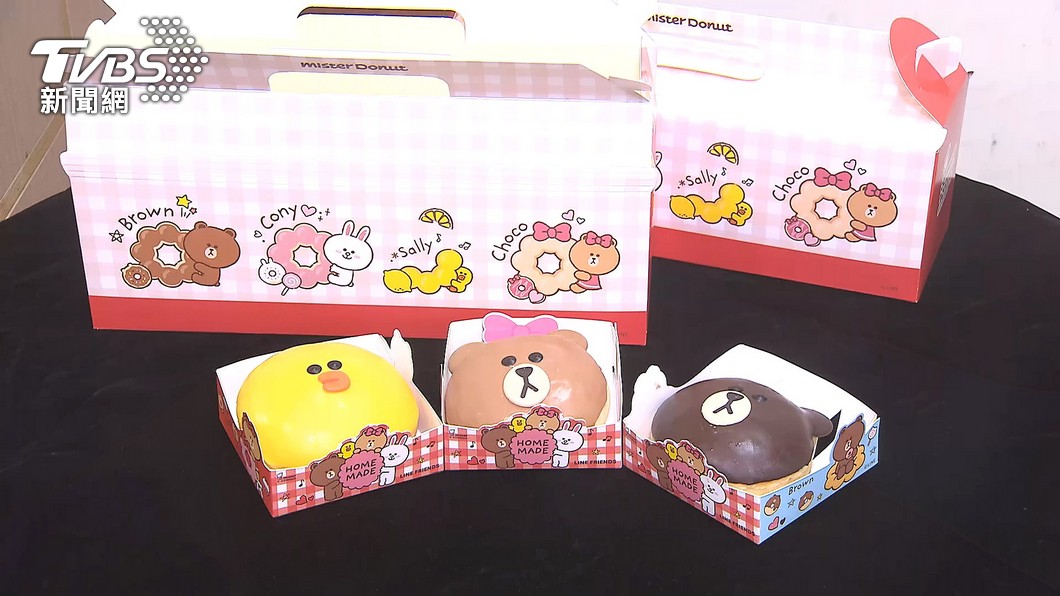 萌炸！貼圖《鯊魚先生》聯名房超好拍 熊大、莎莉推甜甜圈│TVBS新聞網