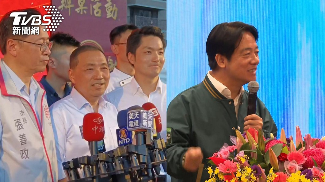 北桃首長吃辦桌侯友宜憶童年 賴清德台中固樁│TVBS新聞網