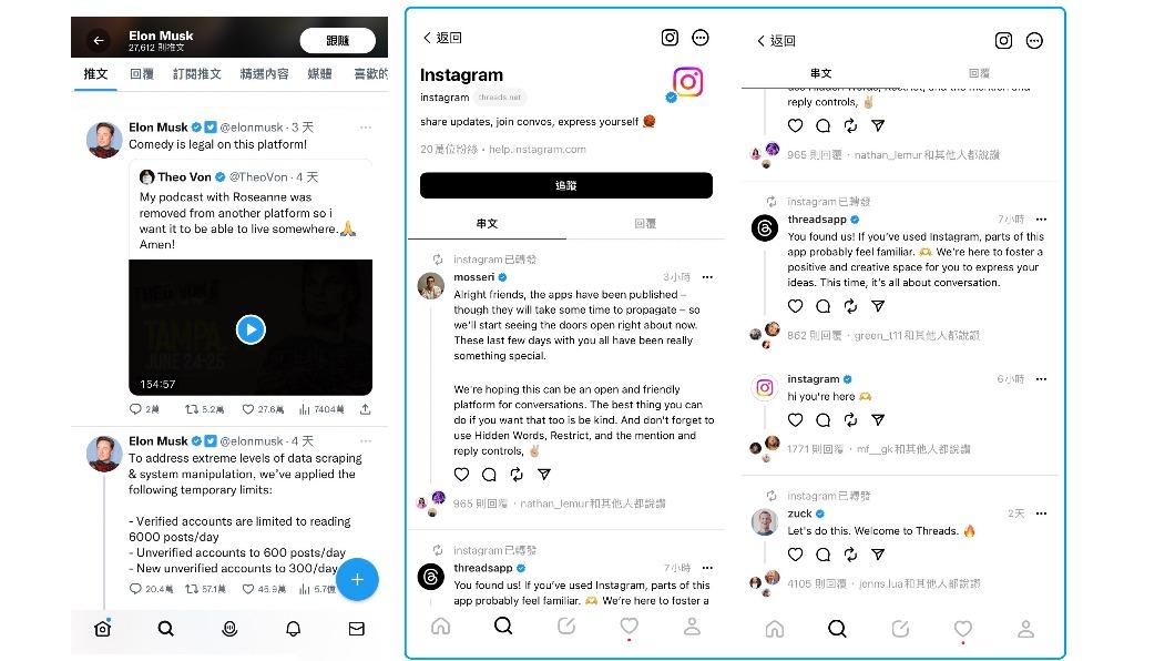 類推特新社群Threads上架 祖克伯：4小時用戶破500萬│TVBS新聞網