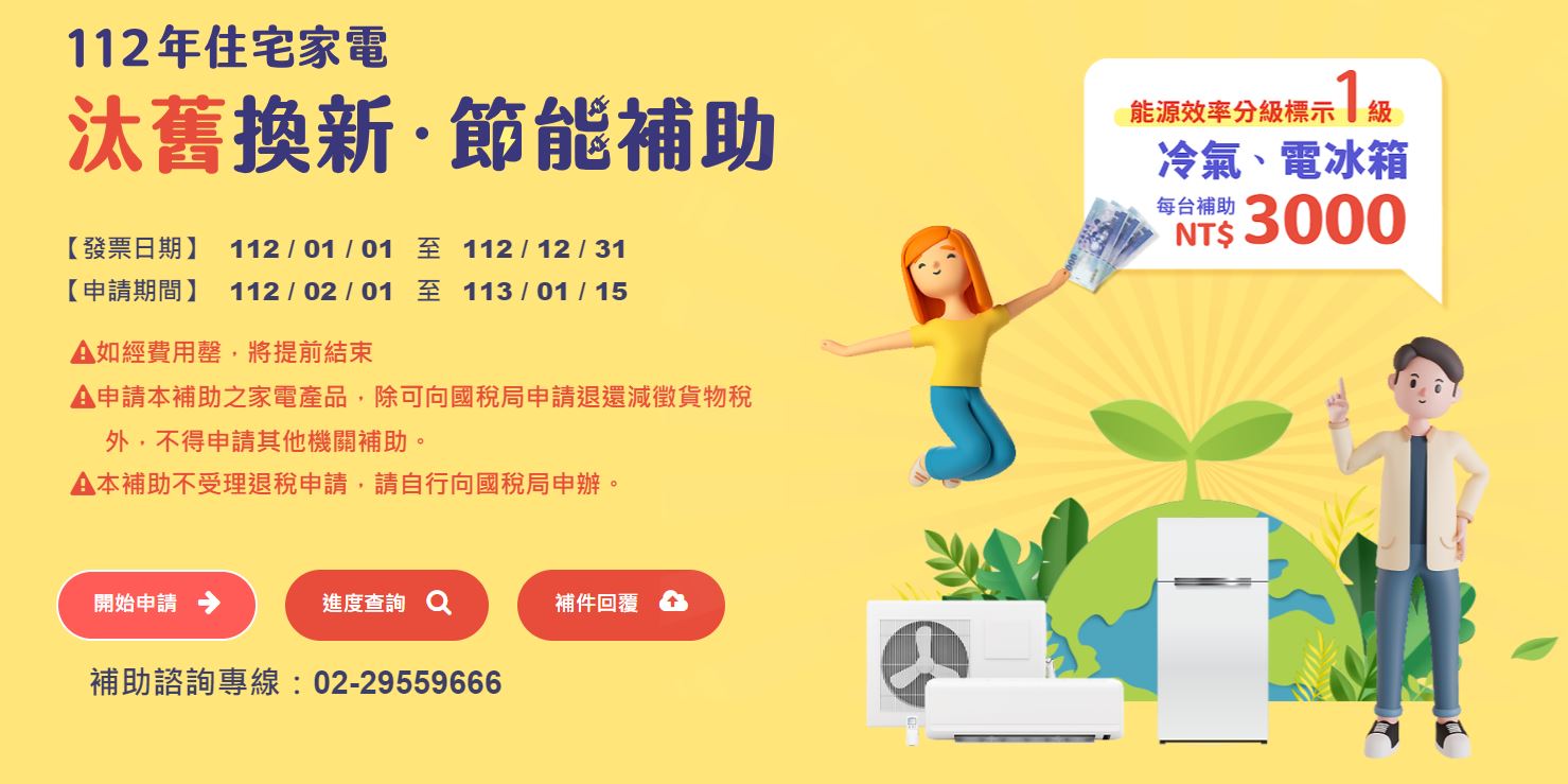 政府發錢了！2類家電換新還可「爽領5000」 申請條件一次看│TVBS新聞網