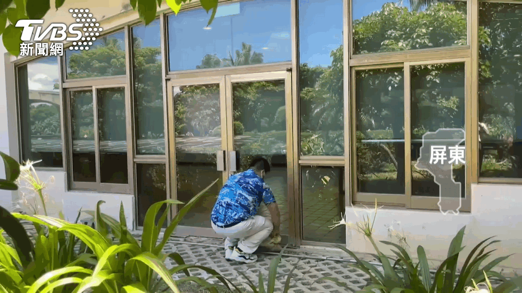 南部防颱！ 墾丁沙灘插紅旗高屏百部抽水機待命│TVBS新聞網