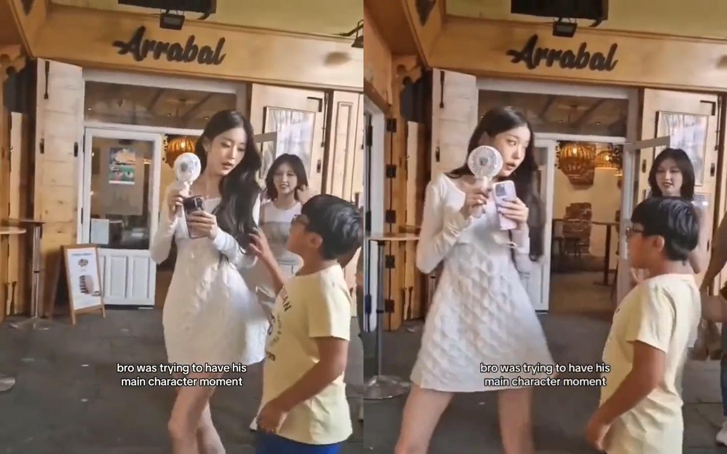 IVE張員瑛遭小弟弟襲擊嚇到跳開 「太敏感VS正常反應」韓網戰翻│TVBS新聞網