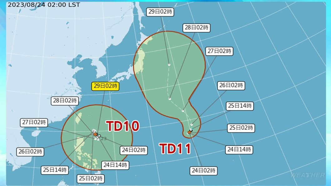 颱風蘇拉要生成了！下週逼近「撲向台灣」 雨彈先襲2地開炸│TVBS新聞網