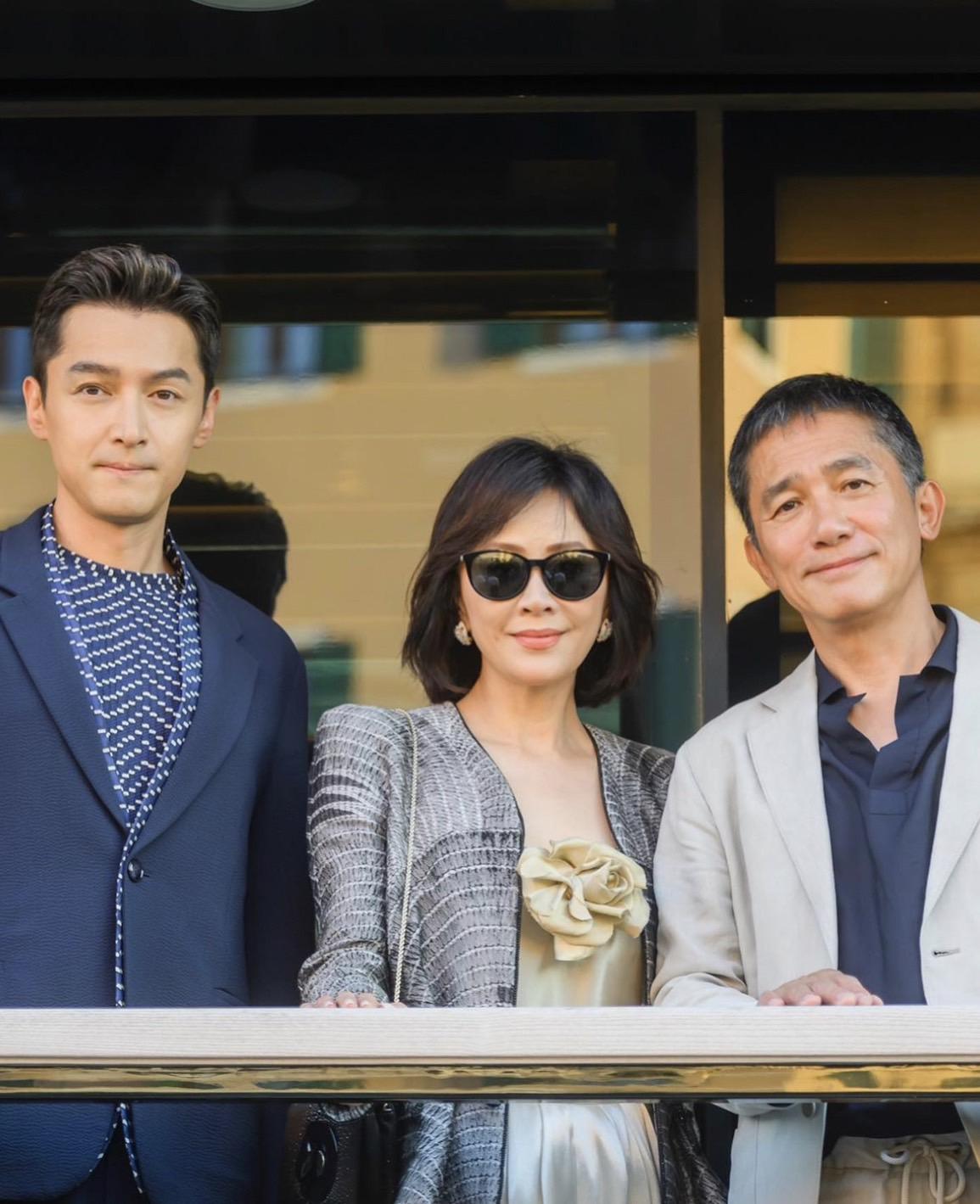 甩私生子傳言！劉嘉玲罕曬同框梁朝偉照 2超大咖影星也在場│TVBS新聞網