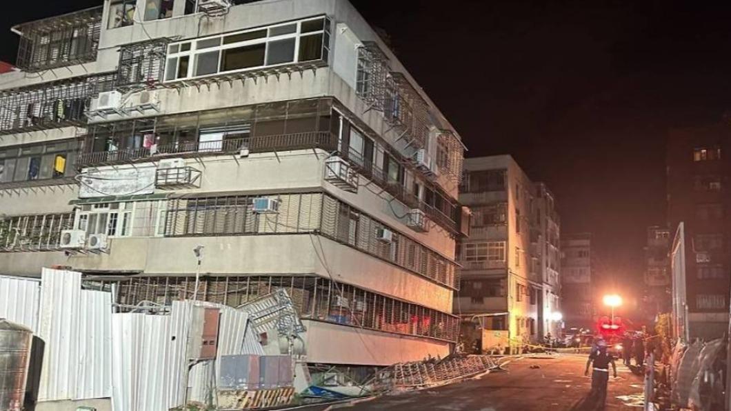 大直民宅「塌陷前屋況」曝光！連6聲碰巨響 1樓瞬間下沉變B1│TVBS新聞網