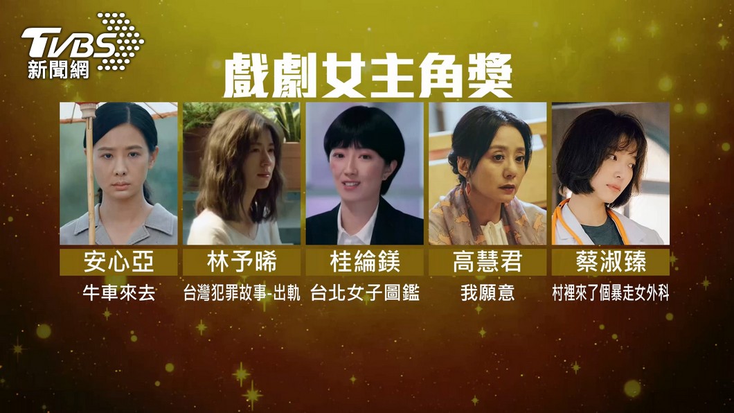 金鐘58入圍／《模仿犯》最風光！ 吳慷仁、姚淳耀搶視帝賴佩霞也入圍了│TVBS新聞網