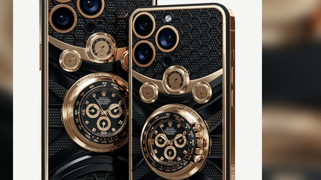 18K金搭勞力士鑲iPhone15！570顆鑽石蘋果機要價千萬│TVBS新聞網