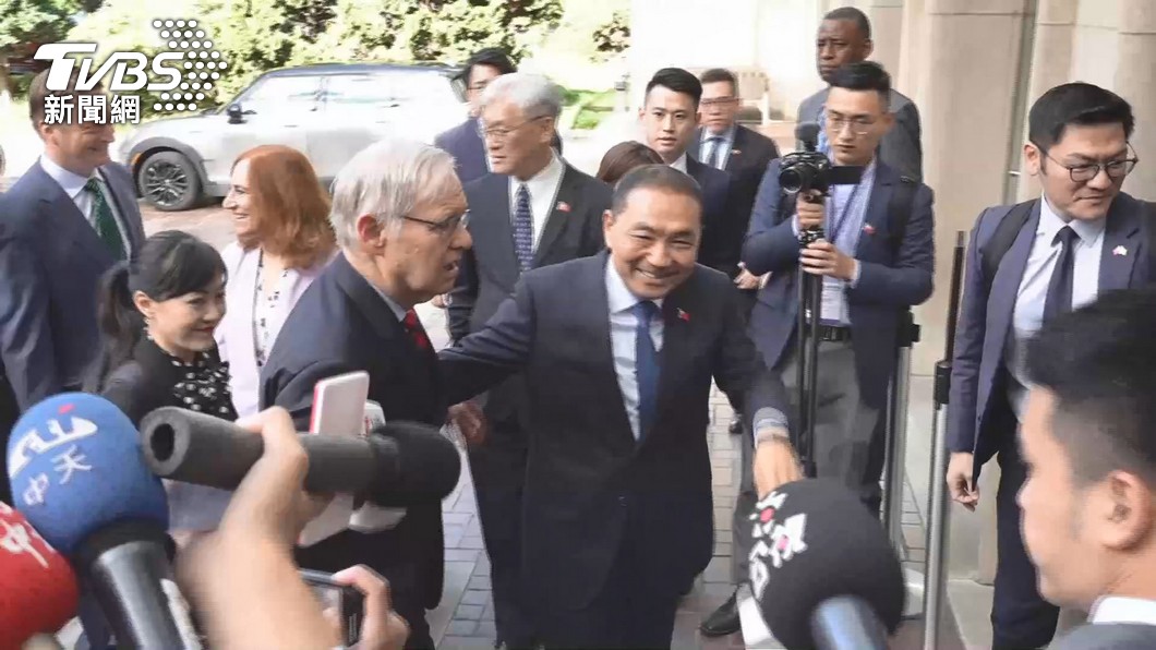 華府行三度見AIT主席 侯進總部會談1小時│侯友宜│羅森伯格│TVBS新聞網