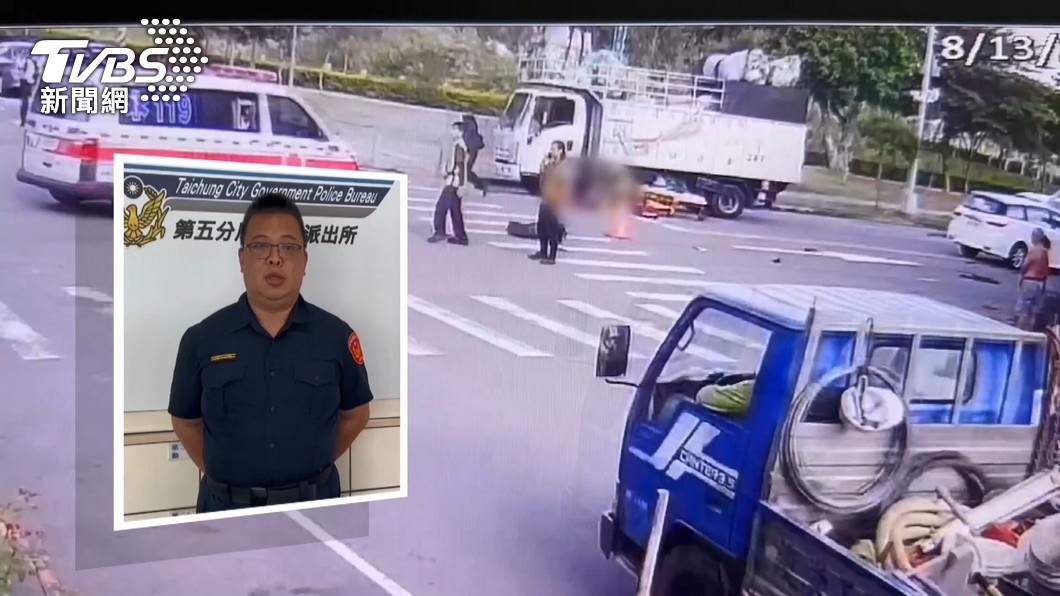 台中12期重劃區！閃紅燈未停 警開罰騎士怨│TVBS新聞網