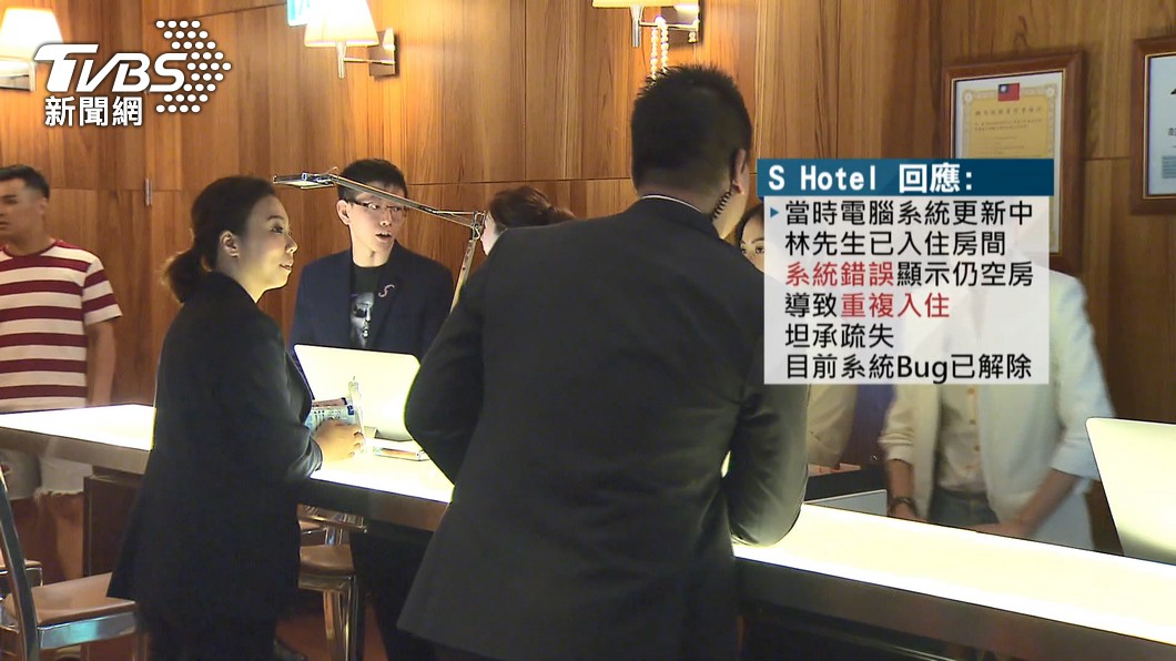 S Hotel住房出包！ 客半夜躺床上陌生人闖入│TVBS新聞網