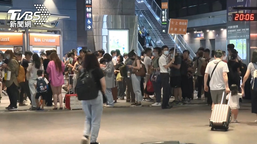 怕國慶連假擠爆 台鐵首開全車自由座1班限900人│TVBS新聞網