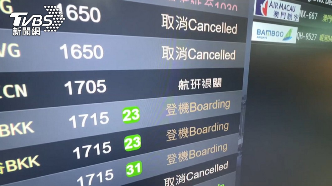 ｢德威｣班機2度降落重飛失敗！188名旅客入關空等又退關│航班│小犬颱風│長榮航空│TVBS新聞網