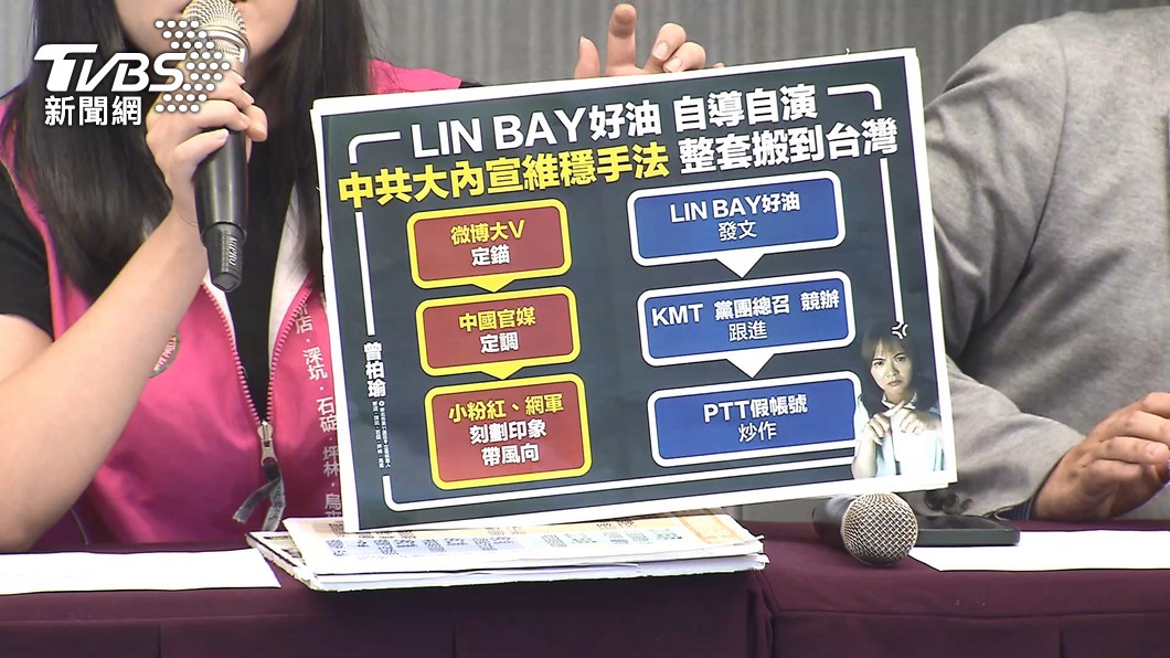 「許哲賓就是網軍」 高嘉瑜秀證據PTT多帳號│TVBS新聞網