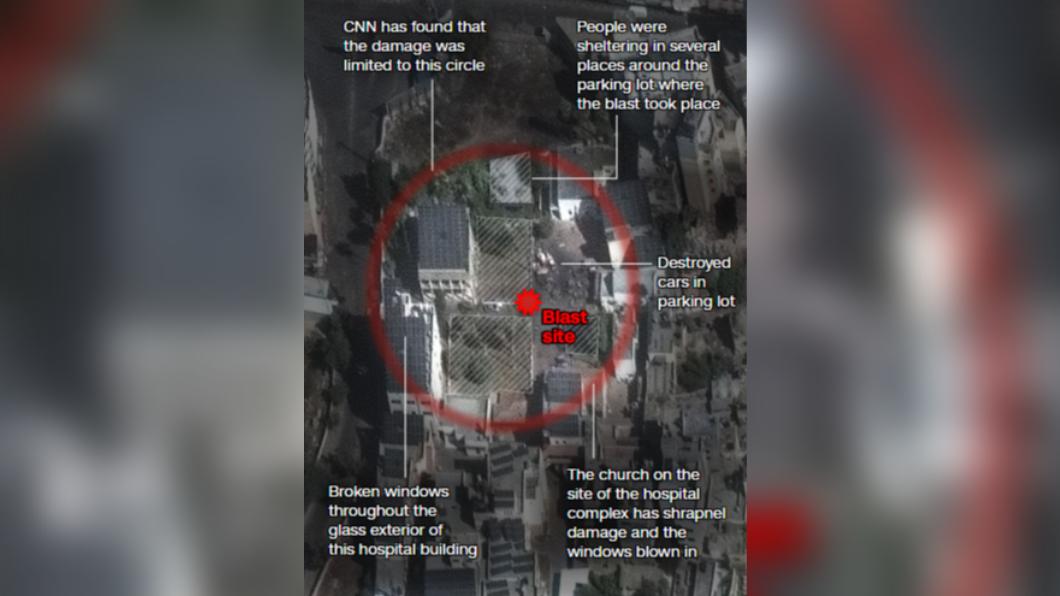 誰炸了加薩醫院？CNN分析證據提3關鍵：非以色列所為│TVBS新聞網