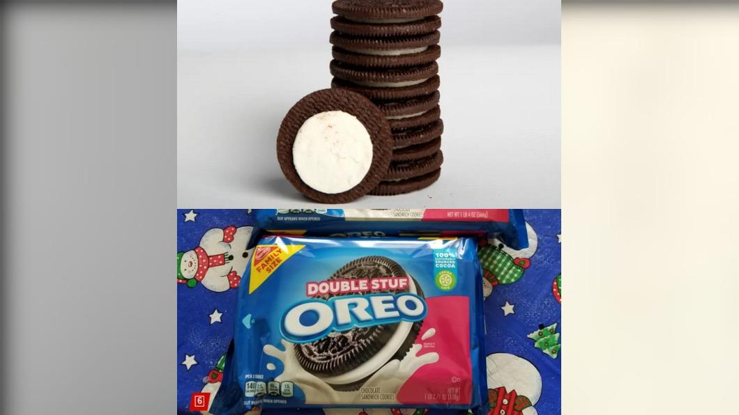 偷縮水？Oreo鐵粉曝內餡砍半 「雙倍夾心攏係假」萬人拒買│TVBS新聞網