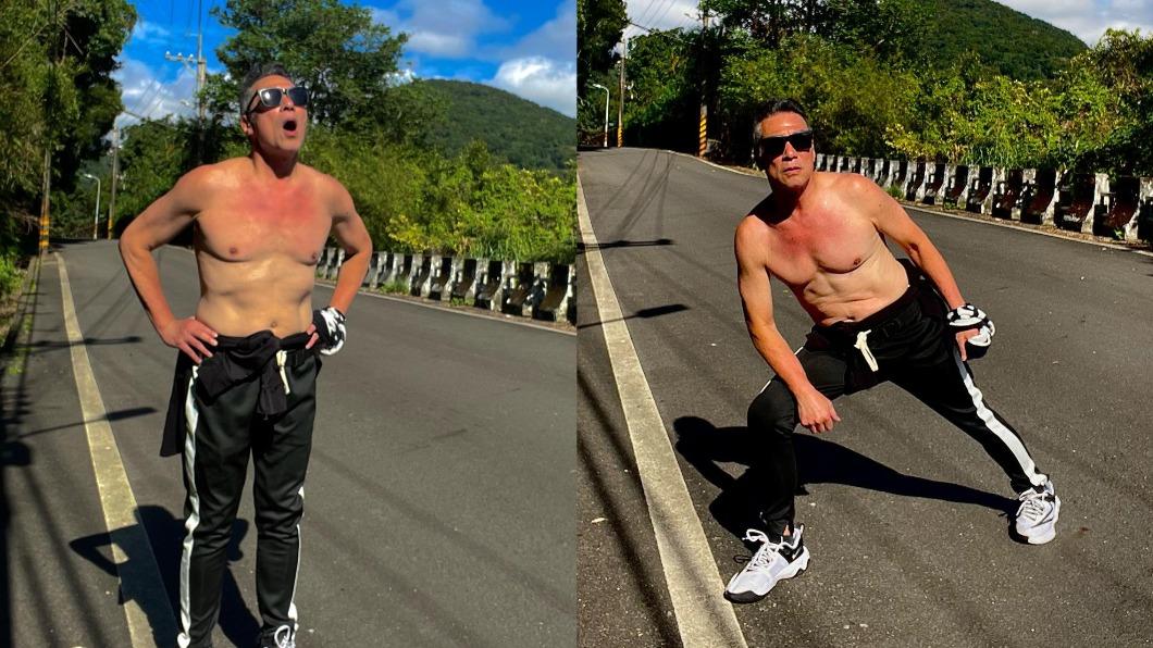 太犯規！64歲黃仲崑裸上身「大秀結實腹肌」 一票人驚：沒收敬老卡│TVBS新聞網